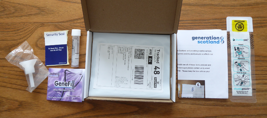 Providing Your Saliva Sample | Generation Scotland | Generation Scotland